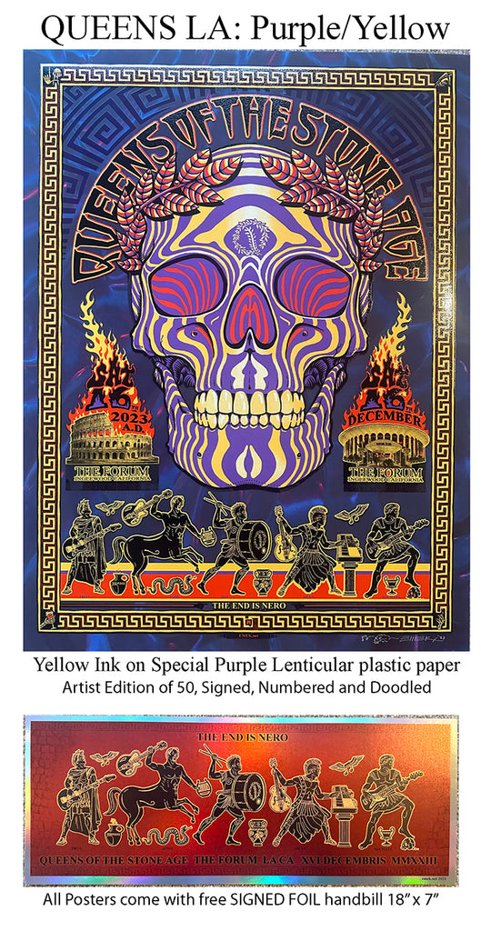 Queens Forum LA - 5 different posters – Emek Studios