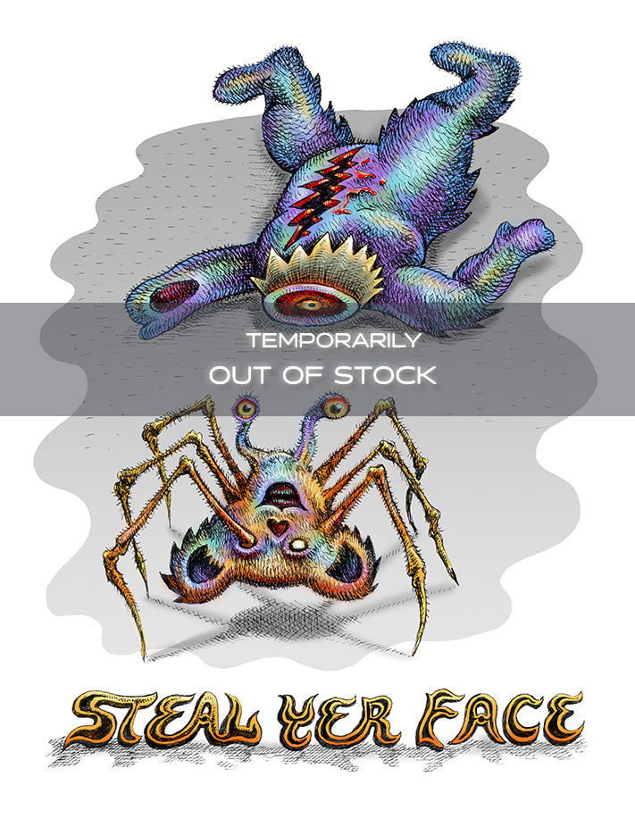 Steal Yer Face Mini Print – Emek Studios